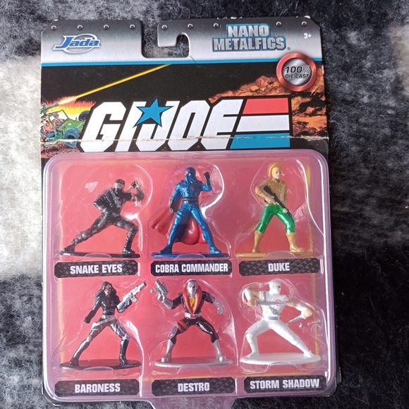 Toys | Jada Gi Joe Nano Metal Figs 10 Diecast Action Figures | Poshmark